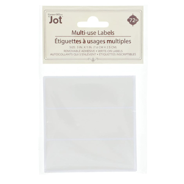 Dollar Tree 1" x 3" Removable Labels Same-Day Delivery | Instacart