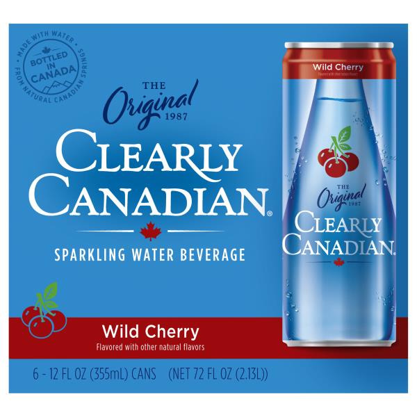 Publix Clearly Canadian Sparkling Water Beverage, Wild Cherry Same-Day ...