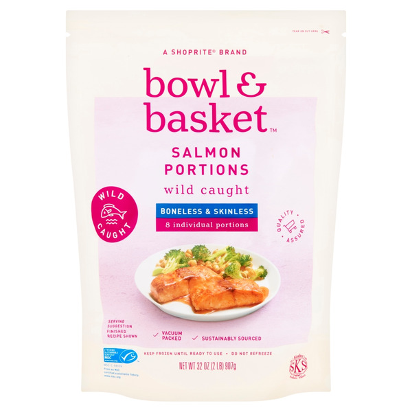 ShopRite Bowl & Basket Boneless And Skinless Wild Caught Salmon ...