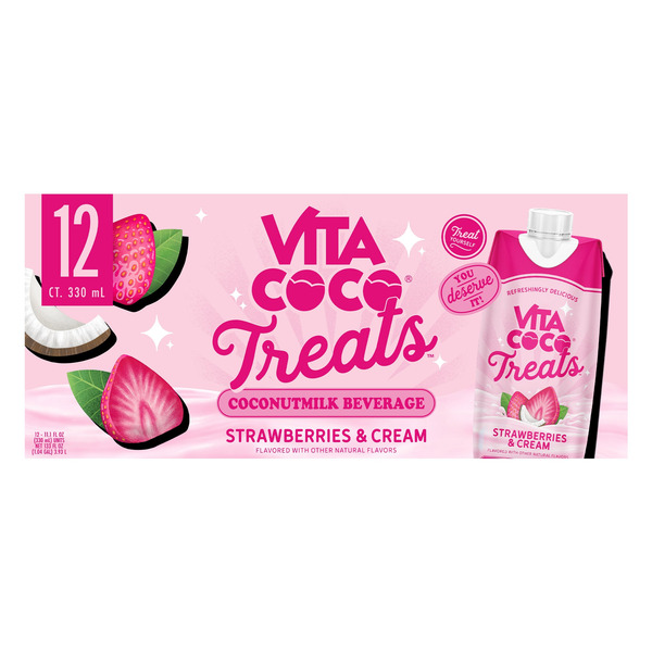 Vita Coco Treats Strawberries & Creme Coconutmilk Beverage Same-Day ...