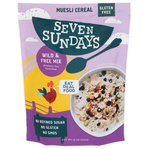 Seven Sundays Wild & Free Mix, Blueberry Chia Buckwheat Same-Day ...
