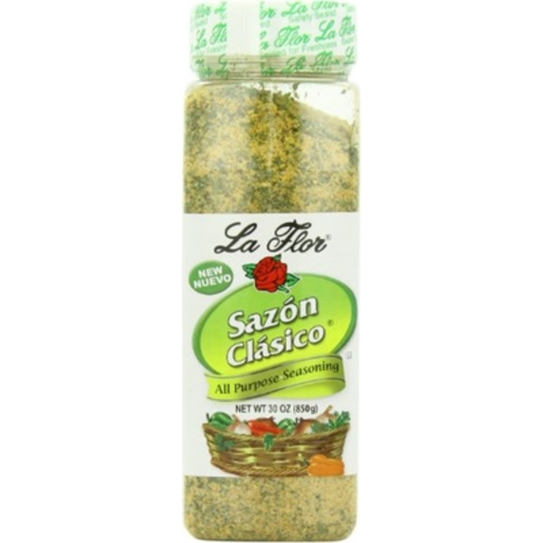 La Flor Spices - Sazon Classico - 30 oz Plastic Jar Delivery or Pickup ...