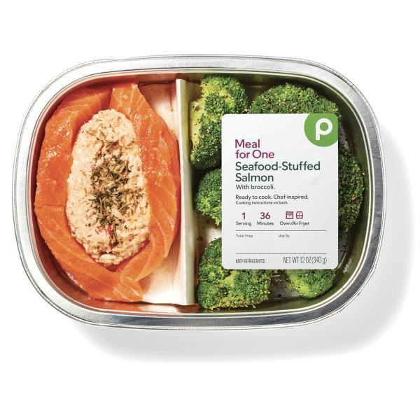Publix Meal for One, Seafood-Stuffed Salmon Same-Day Delivery or Pickup | Publix