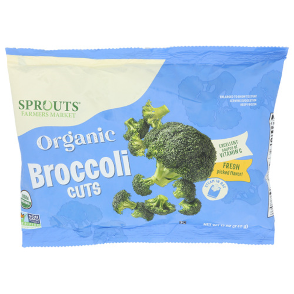 Sprouts Farmers Market Sprouts Frozen Organic Broccoli Cuts Same-Day ...