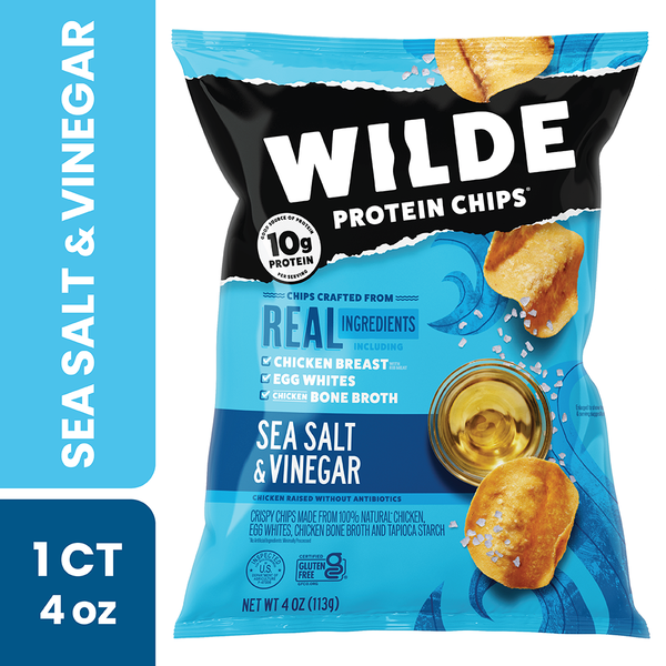 Safeway Wilde Chips Protein Chips, Sea Salt & Vinegar Same-Day Delivery ...
