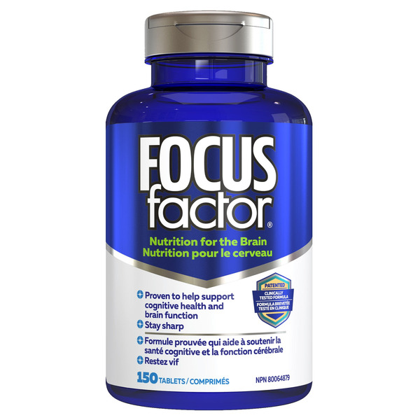 Focus Factor Brain Supplement & Complete Multivitamin Same-Day Delivery ...