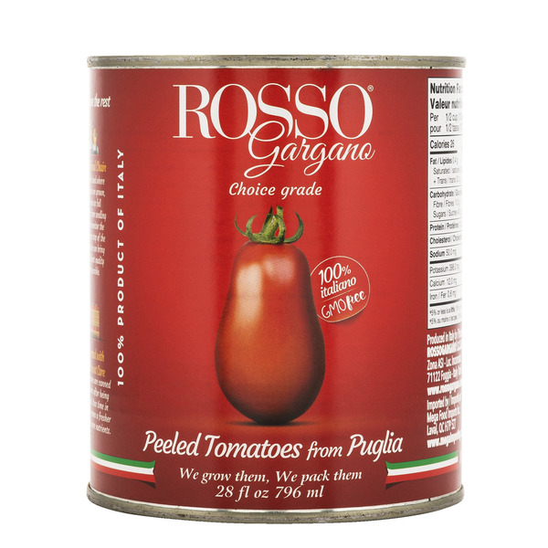 Rosso Gargano Whole Peeled Tomatoes From Puglia Same-Day Delivery | Costco