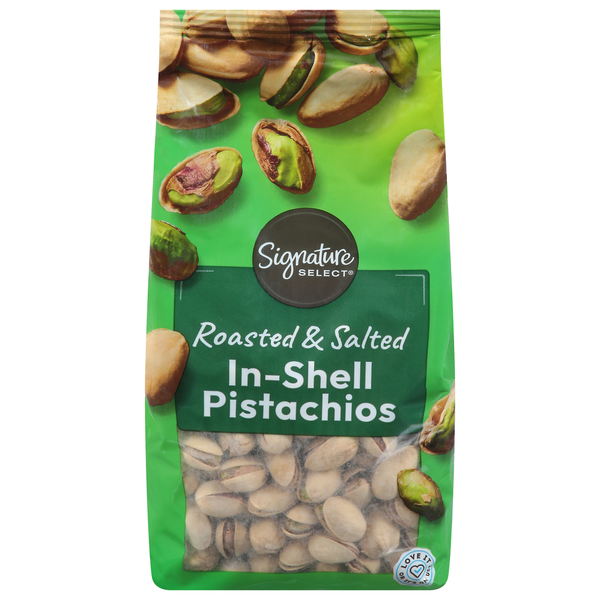 Safeway Signature SELECT Pistachios, In-Shell, Roasted & Salted Same ...