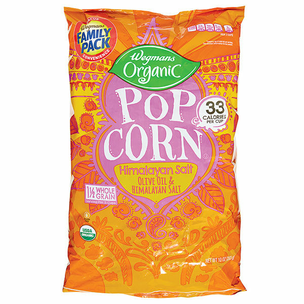 Wegmans Wegmans Organic Popcorn, Himalayan Salt, FAMILY PACK Same-Day ...