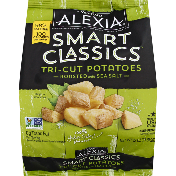 Alexia Potatoes, Tri-Cut, Roasted with Sea Salt (32 oz) - Instacart