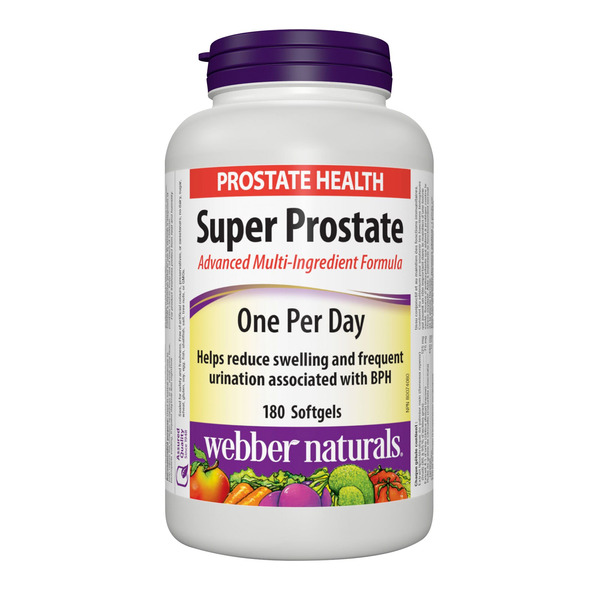 Costco Webber Naturals Super Prostate Advanced Multi-Ingredient Formula Softgels Same-Day ...