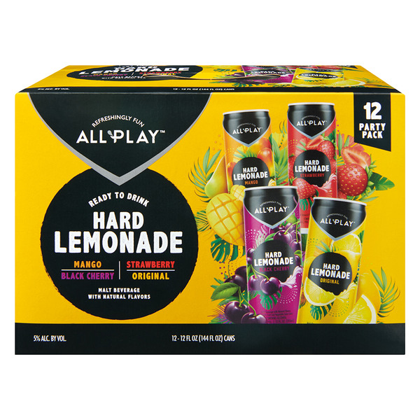 All Play Hard Lemonade Variety Pack Same-Day Delivery or Pickup | ALDI