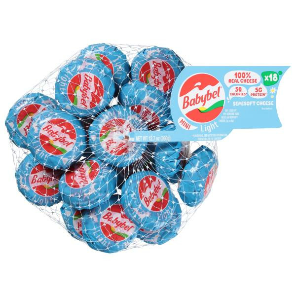 Babybel Semisoft Cheese, Light, Mini Same-Day Delivery or Pickup | Publix