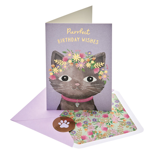 Pembrook Cat Birthday Card Same-Day Delivery or Pickup | ALDI