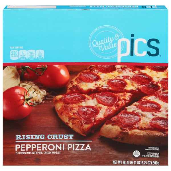PICS Pizza, Rising Crust, Pepperoni Same-Day Delivery or Pickup ...