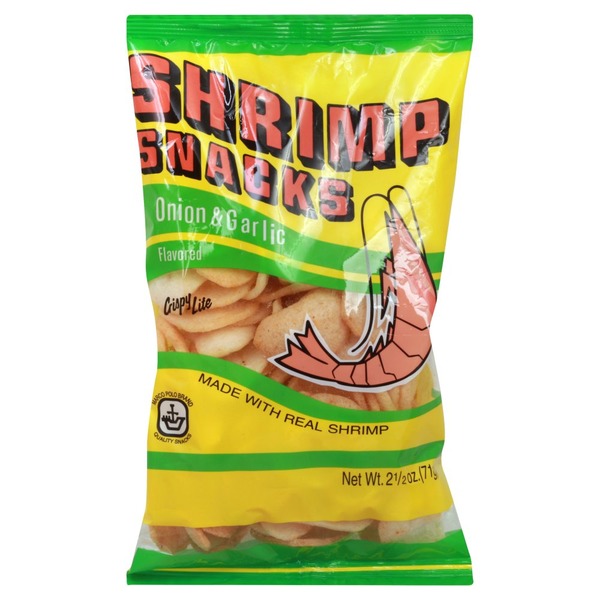 Marco Polo Shrimp Snacks, Onion & Garlic (2.5 oz) - Instacart