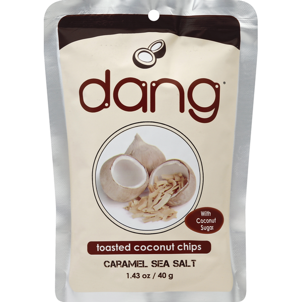 Dang Coconut Chips Caramel Sea Salt (1.43 oz) - Instacart