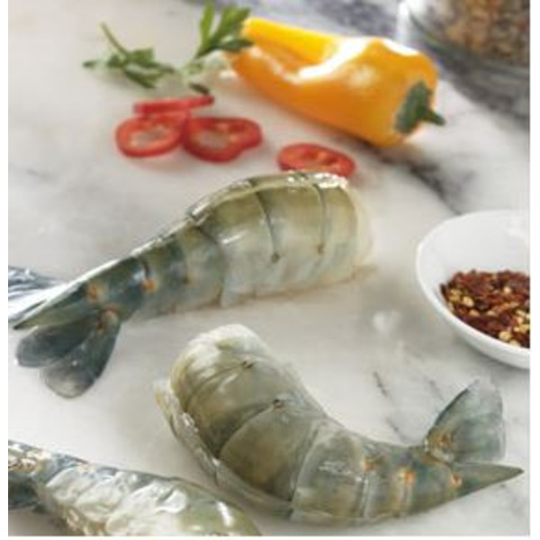Frozen Freshwater Shrimp - 6/8 ct, Raw, EZ Peel, Shell-on, Headless ...