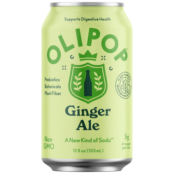 OLIPOP Prebiotic Soda, Ginger Ale, Shelf Stable Same-Day Delivery or ...
