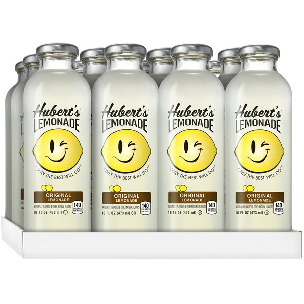 Hubert's Lemonade Original Drinks (16 oz) - Instacart
