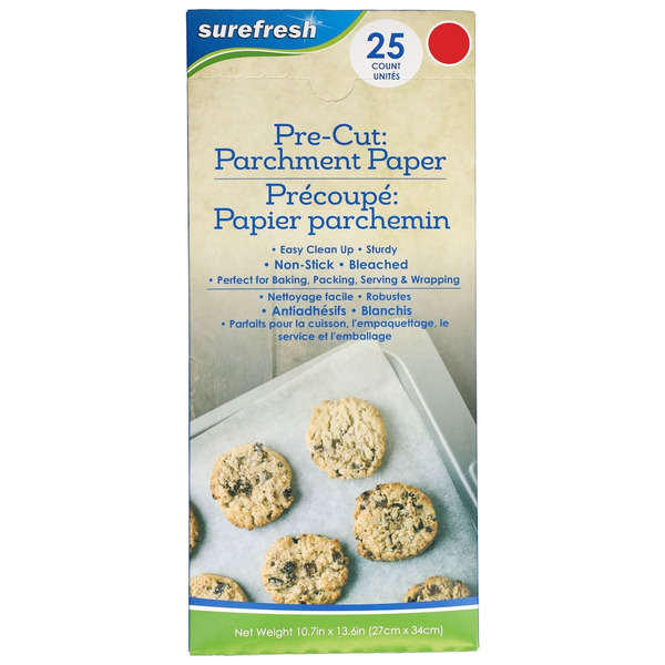 Dollar Tree Sure Fresh Pop Up Parchment Paper Sheets Same-Day Delivery ...