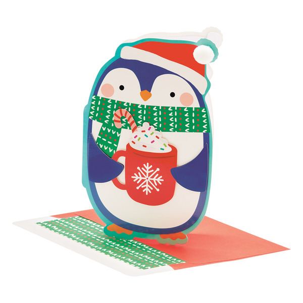 ALDI Merry Moments Penguin Handmade Christmas Cards Same-Day Delivery ...