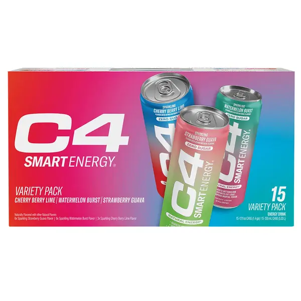 C4 Energy C4 Smart Energy CRB RTD Carbonated, Variety Same-Day Delivery ...