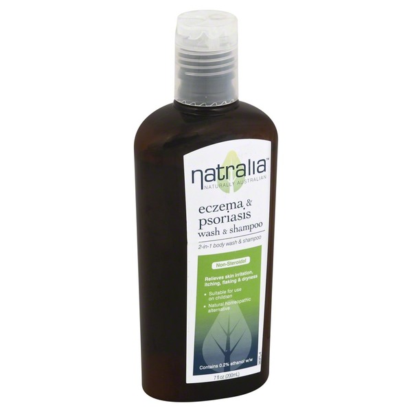 Natralia Wash & Shampoo, Eczema & Psoriasis, Bottle (7 oz) - Instacart