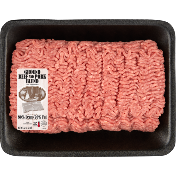 Kroger Tyson Ground 80% Lean/20% Fat Beef & Pork Same-Day Delivery or ...