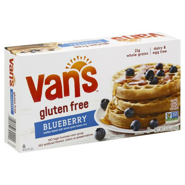 Publix Van's Foods Waffles, Gluten Free, Blueberry Same-Day Delivery or ...
