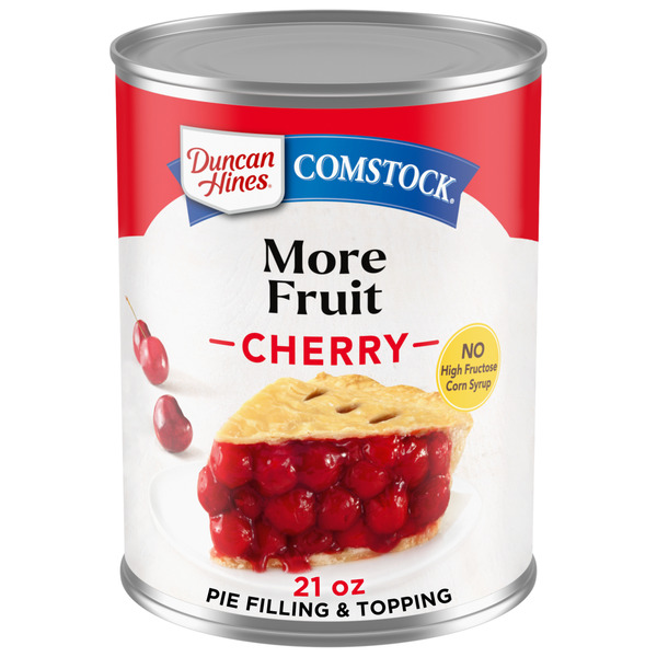 Duncan Hines Comstock More Fruit Cherry Pie Filling & Topping Same-Day ...