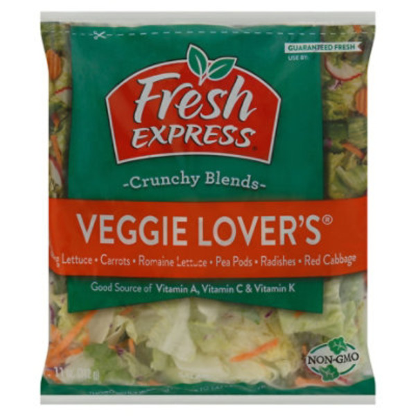 Safeway Fresh Express Salad, Caesar, Crunchy Blends Same-Day Delivery ...