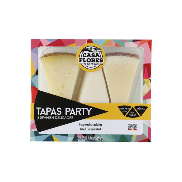 Casa Flores Tapas Party - Manchego Cheese Pdo 4 Mo Goat Wine Cheese Iberico Cheese Same-Day ...