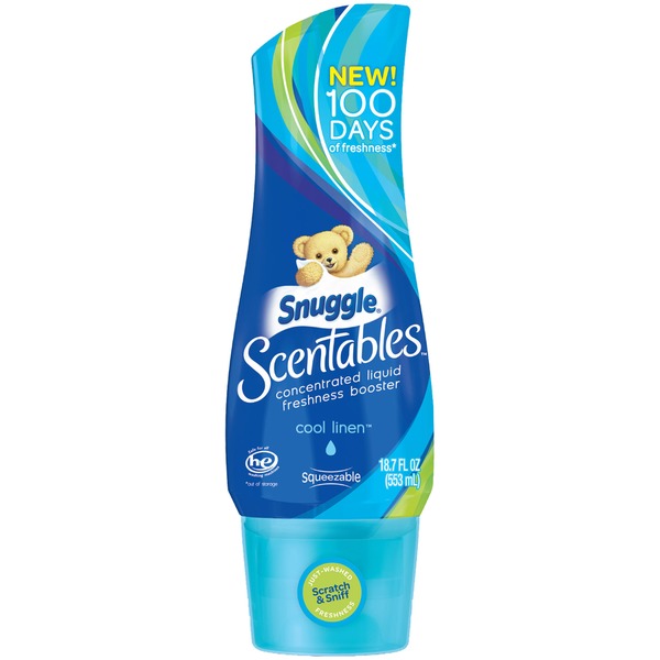 Snuggle Scentables Cool Linen Concentrated In-Wash Fragrance Booster ...