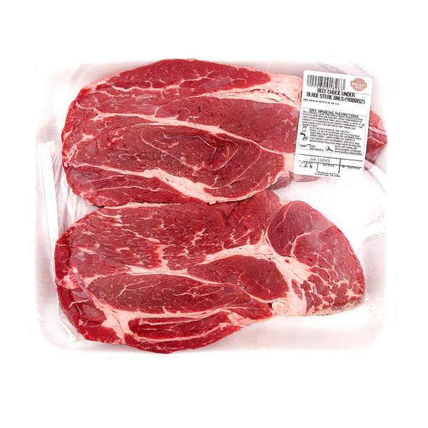 BJ's Wholesale Club USDA Choice Beef Boneless Under Blade Chuck Steak ...