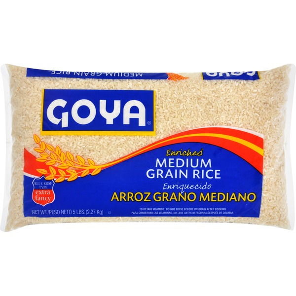 Goya Enriched Medium Grain Rice (5 lb) - Instacart