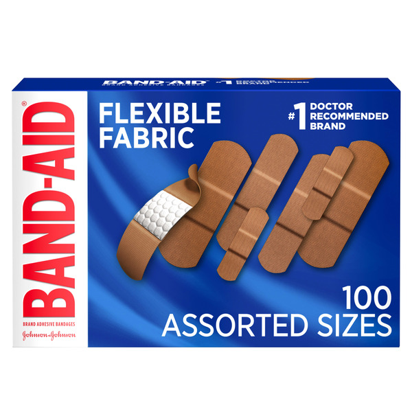 Giant Food Convenience BAND-AID Flexible Fabric Adhesive Bandages ...