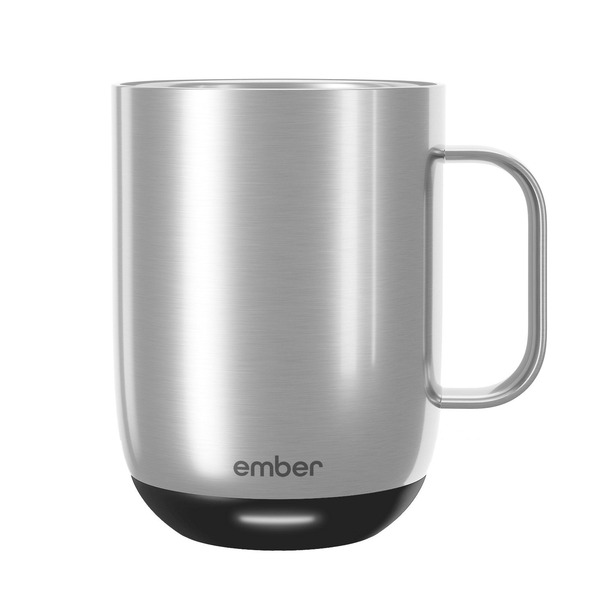 Ember Stainless Steel Temperature Control Smart Mug Same-Day Delivery ...