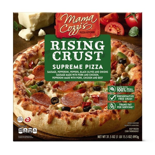 Mama Cozzi's Pizza Kitchen Rising Crust Supreme Pizza Same-Day Delivery ...
