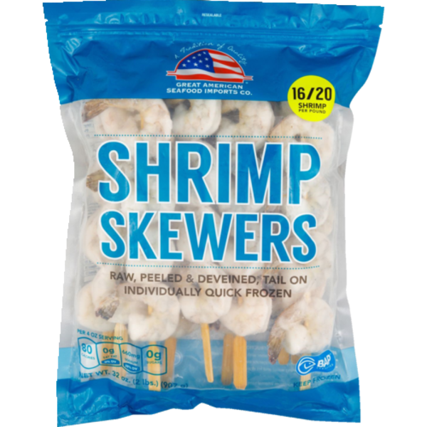Great American Seafood Imports Co. Peeled & Deveined Tail On Quick ...