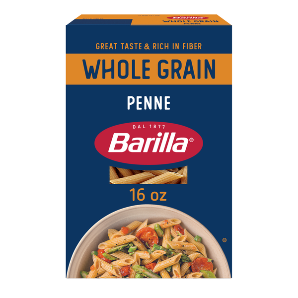 Barilla Whole Grain Penne - Non-GMO Pasta Made With 100% Whole Grain ...