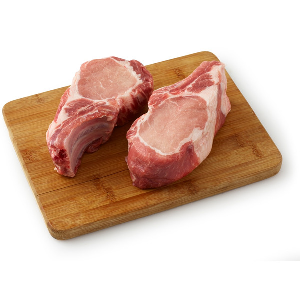 Kroger Private Selection Bone In Pork Chop Same-Day Delivery or Pickup ...