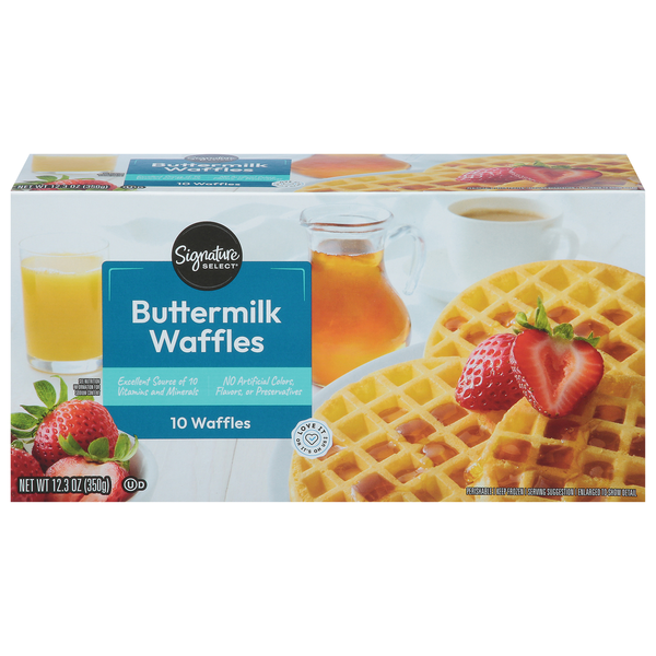 Safeway Signature SELECT Waffles, Buttermilk Same-Day Delivery or ...