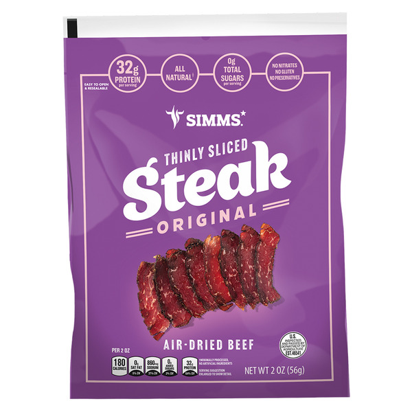 Simms Original Thinly Sliced Air Dried Steak Same-Day Delivery or ...