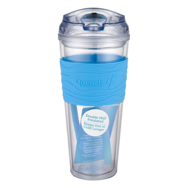 Skin Quench Double Wall Insulated Travel Mug for Hot or Cold Beverages ...