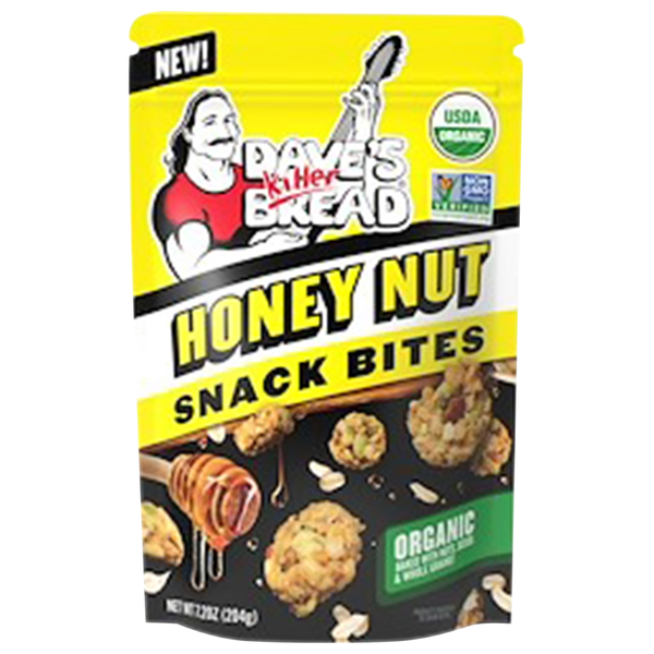 Dave's Killer Bread Heavenly Honey Nut Crunchy Snack Bites, Honey ...