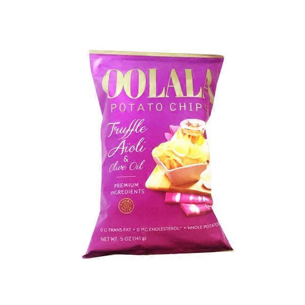 Oolala Black Truffle & Olive Oil Potato Chips (5 oz) - Instacart
