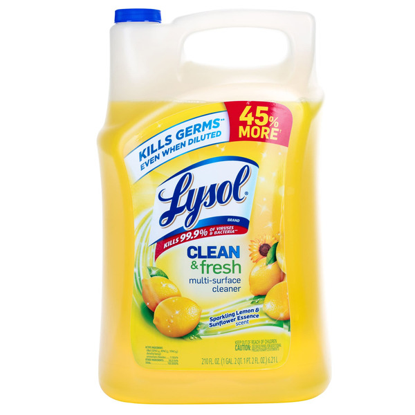 Costco Lysol Sparkling Lemon & Sunflower Essence Scent Multi-surface ...