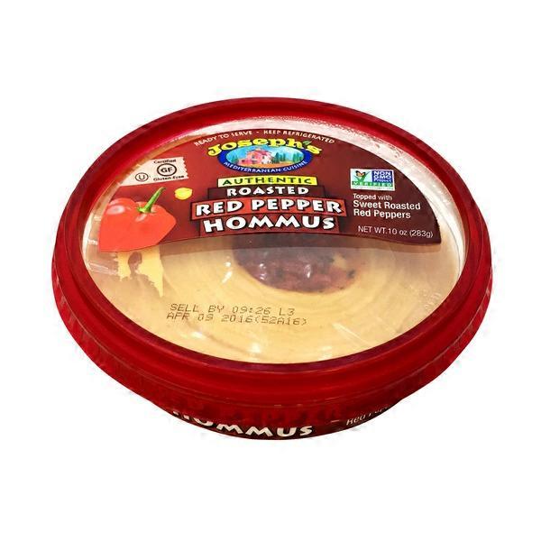 Joseph's Red Roasted Pepper Hummus (10 oz) - Instacart