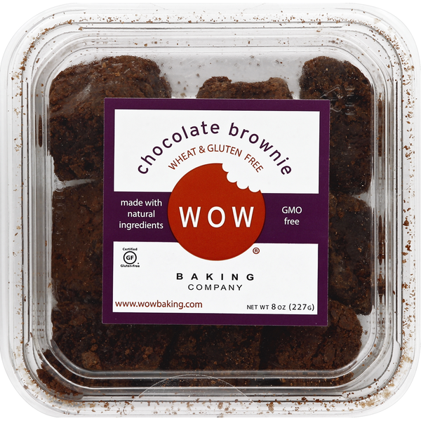 WOW Baking Company Brownie, Wheat & Gluten Free, Chocolate Same-Day ...